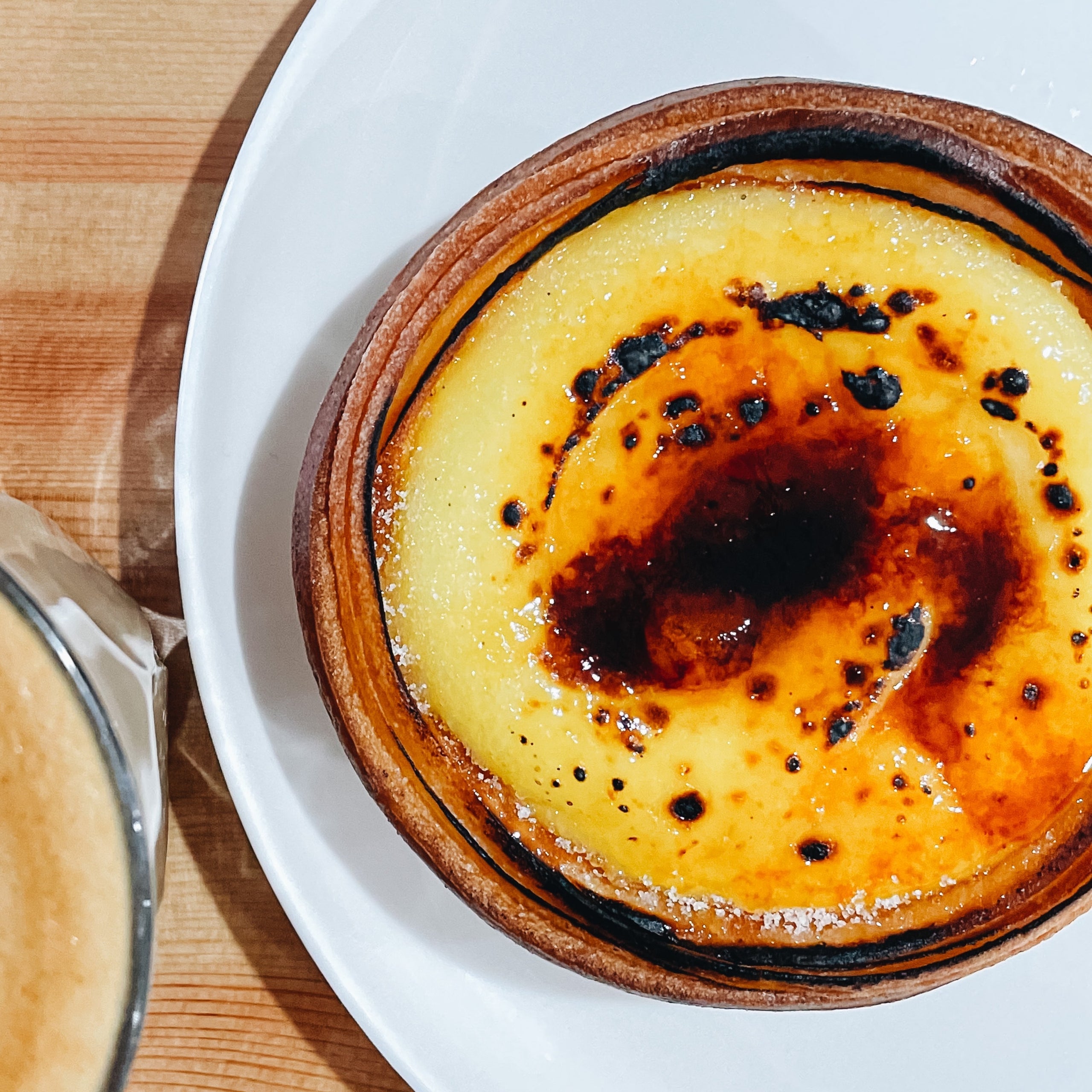 Creme Brûlée Custard Tart | The Pastry Lab